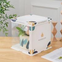 China Bestyle Custom Printed Cake Packaging Box Papercard With Clear View for sale