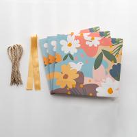 China Offset Printing Custom Paper Gift Bags Gift Shopping Bag With Handle And Ribbon for sale