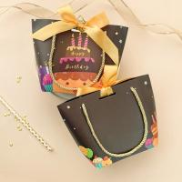 China Recycled Paper Shopping Bags Customized Printing Paperboard Gift Packing Bags for sale