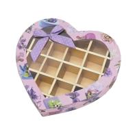 China Luxury Heart Shaped Boxes Chocolate Explosion Gift Box With Dividers for sale