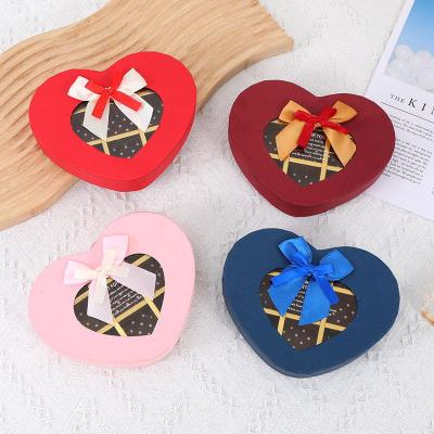 China Luxury Heart Shaped Boxes Chocolate Explosion Gift Box With Dividers for sale