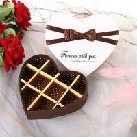 China Luxury Heart Shaped Boxes Chocolate Explosion Gift Box With Dividers for sale