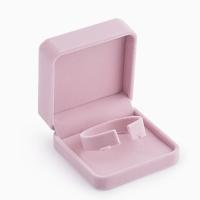 China Bestyle Custom Logo Printed Luxury Jewelry Packaging Box CMYK Color With Velvet Insert for sale