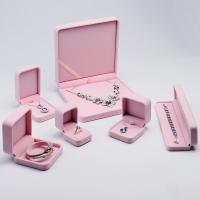 China Bestyle Custom Logo Printed Luxury Jewelry Packaging Box CMYK Color With Velvet Insert for sale