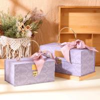 China Magnet Closure Gift Packaging Boxes Rigid Cardboard Cloth Cover Travel Jewelry Box for sale