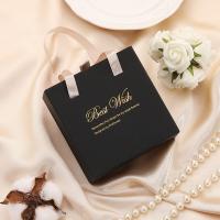 China Custom Printed Gift Packaging Boxes Ear Ring Luxury Jewellery Packaging Boxes With Handle for sale
