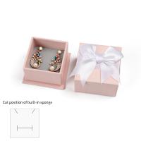 China Soft Velvet Tray Jewelry Packaging Box Custom Design Rigid Paper Board for sale