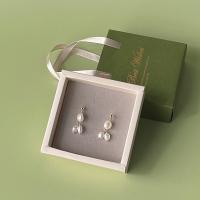 China Custom Luxury Jewelry Ring Set Box Special Paper Printed Jewelry Packaging Box With Handle for sale
