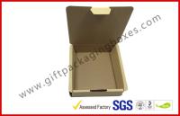 China Small Corrugated Carton Box / Square Cardboard Mailing Boxes For Headphone Package for sale