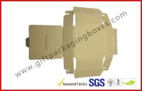 China Small Corrugated Carton Box / Square Cardboard Mailing Boxes For Headphone Package for sale