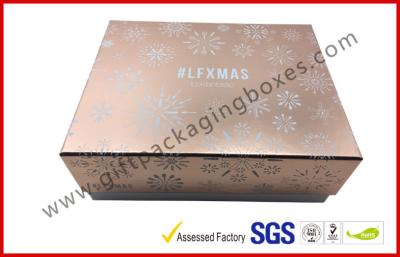 China Eco Friendly Luxury Cosmetic Packaging With Hot Stamping Process , Rectangle Shaped for sale