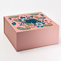 China Exquisite Hand Apparel Gift Boxes Underwear Creative Rectangular Clothing Gift Box for sale