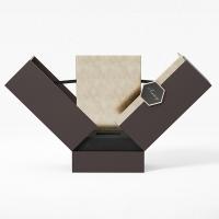China Double Door High End Cosmetics Packaging Box Customized Design Perfume Paper Box for sale