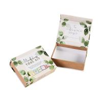 China Custom Tea Cosmetics Jewelry Folding Gift Box Recycled Materials With Hand for sale