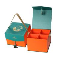China Dragon Boat Festival Rigid Gift Boxes Zongzi Packing Box High End Portable for sale