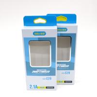 China Digital Electronic Product Box Data Cable Charging Head 2in1 Window Opening Transparent for sale
