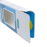 China Digital Electronic Product Box Data Cable Charging Head 2in1 Window Opening Transparent for sale
