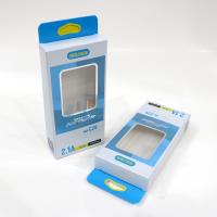 China Digital Electronic Product Box Data Cable Charging Head 2in1 Window Opening Transparent for sale