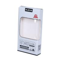 China Custom White Cardboard Folding Paper Box Data Line Packaging Electronics Packaging Box for sale