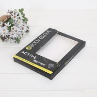China Window Black Card Electronic Product Box Folding CMYK 4 Color Offset Printing LOGO for sale