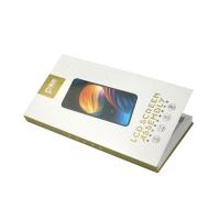 China Mobile Phone Toughened Film Electronics Packaging Box Book Flip Color Box for sale