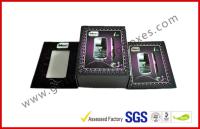 China Purper Matt Paper Grey board Electronics Packaging , Customized Mobile Phone / GPS Packaging Boxes for sale