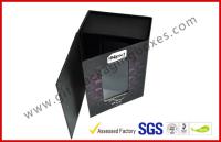 China Purper Matt Paper Grey board Electronics Packaging , Customized Mobile Phone / GPS Packaging Boxes for sale
