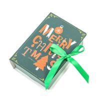 China Custom Christmas Candy Box Paperboard Creative Magic Book Decorative Empty for sale