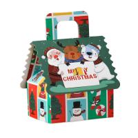 China Apple Gift Packaging Boxes Christmas Eve Gift Box 4C Offset Printing for sale
