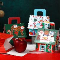 China Apple Gift Packaging Boxes Christmas Eve Gift Box 4C Offset Printing for sale