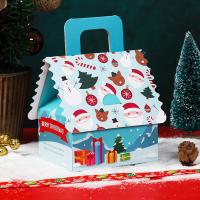 China Apple Gift Packaging Boxes Christmas Eve Gift Box 4C Offset Printing for sale