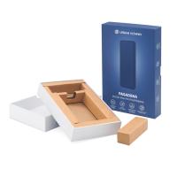 China Embossing Electronics Packaging Box For Mobile Phone Case / Charging Treasure for sale