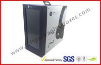 China Customized Electronics Packaging Box / Headset Box With Kraft Chipboard Materials for sale