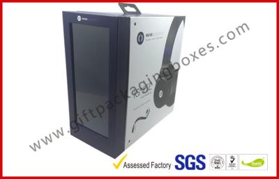 China Customized Electronics Packaging Box / Headset Box With Kraft Chipboard Materials for sale
