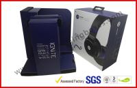 China Chipboard headphone package , factory price printing hang box with picture UV for sale