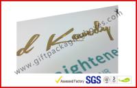 China Magnetic gift boxes for hair extension , 1500g Hard board box with logo embossed and foiled for sale