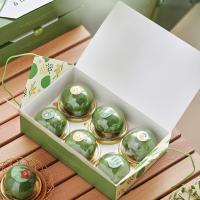 China Handheld 6-grain dough packaging box Baked dessert afternoon tea picnic packaging gift box customized for sale