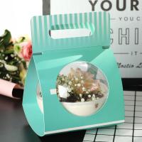 China Flat Bottomed Transparent Cake Box Round Ball Mousse Ball Customized for sale