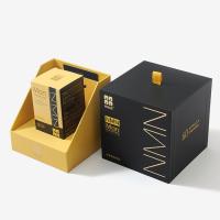 China Heaven And Earth Cover Cardboard Packaging Box Aromatherapy Candle Gift Box for sale
