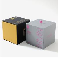 China Heaven And Earth Cover Cardboard Packaging Box Aromatherapy Candle Gift Box for sale