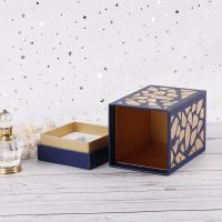 China Custom Perfume Packaging Box Heaven And Earth Cover Perfume Gift Box for sale