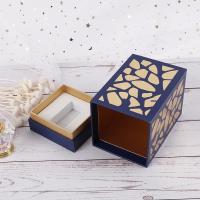 China Custom Perfume Packaging Box Heaven And Earth Cover Perfume Gift Box for sale