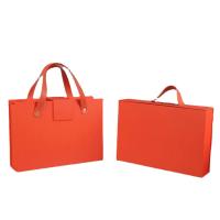 China Custom Portable One Piece Folding Gift Box Color Printing Wine Gift Packaging Flap Box for sale