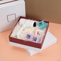 China Offset Printing Cosmetics Flowers Gift Box with Heaven And Earth Lid for sale