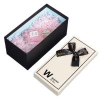 China Custom Single CMYK 4C Rigid Gift Boxes Shirt Belt Storage With Hand for sale