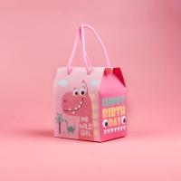 China CMYK 4 Color Custom Paper Gift Bags Full Moon for Candy Fruit for sale