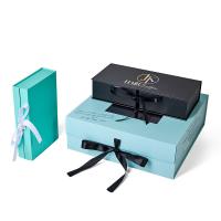 China Rigid Corrugated Gift Packaging Boxes with Plastic Clamshell for sale