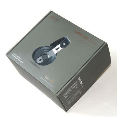 China CMYK Corrugated Kraft Paper Box Earphone Cosmetics Digital Color for sale