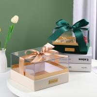 China OEM ODM Valentine'S Day Gift Box Transparent Acrylic Handheld for sale