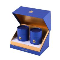 China Customized Flip Tea Gift Box CMYK Color Offset Printing Recycled Paperboard Materials for sale
